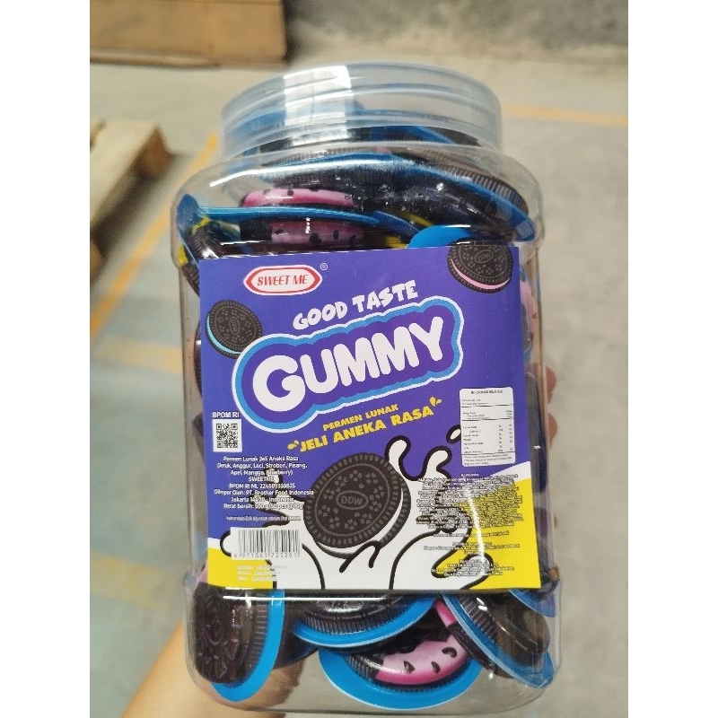 Jual Permen Lunak Gummy Oreo isi 50pcs | Shopee Indonesia