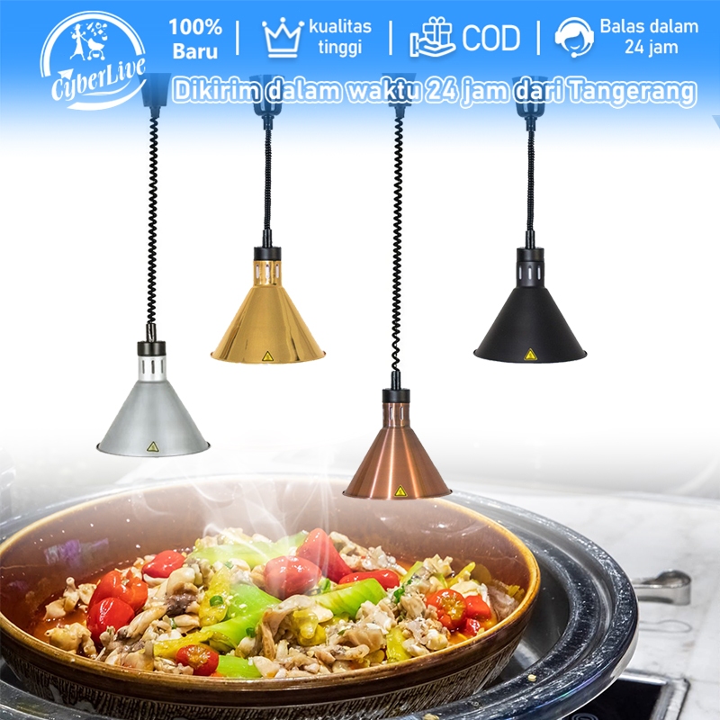 Jual Food Warmer Light Electric Heat Lamp Food Warmer Lamp Buffet ...