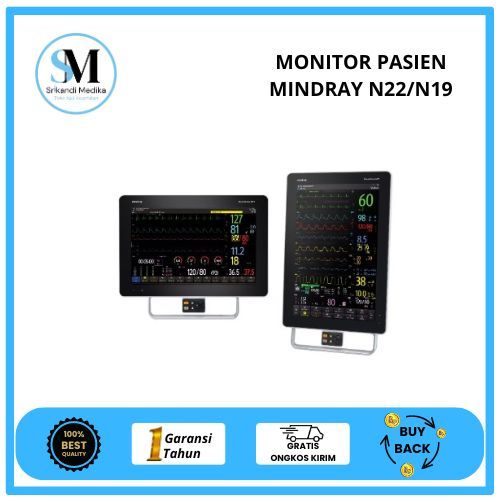 Jual Mindray Patient Monitor BeneVision N22/N19 - Advance | Shopee ...