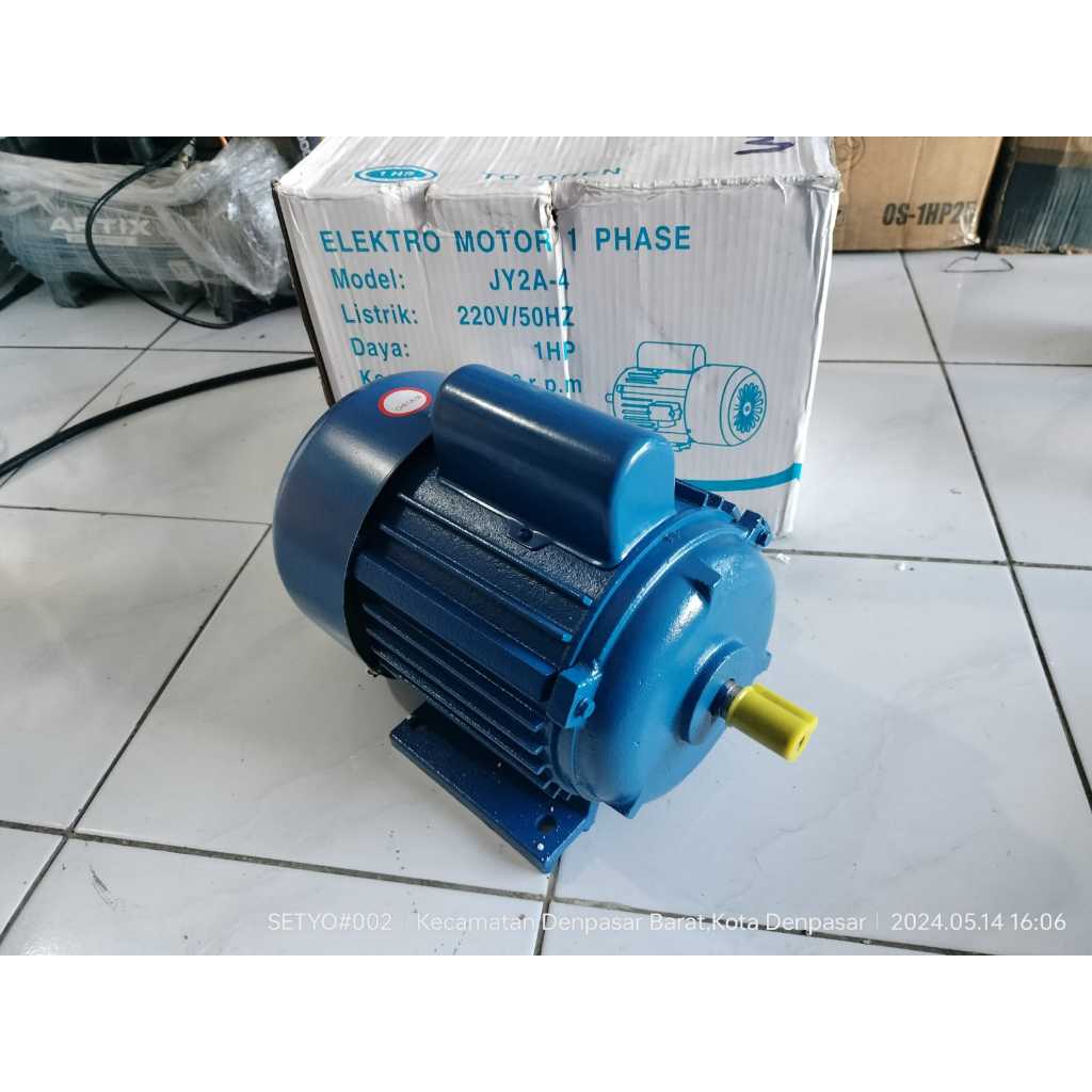 Jual MODERN Dinamo 1HP Mesin Penggerak Multifungsi Electro Motor 1 Phase / Mesin Dinamo 1 Hp ...