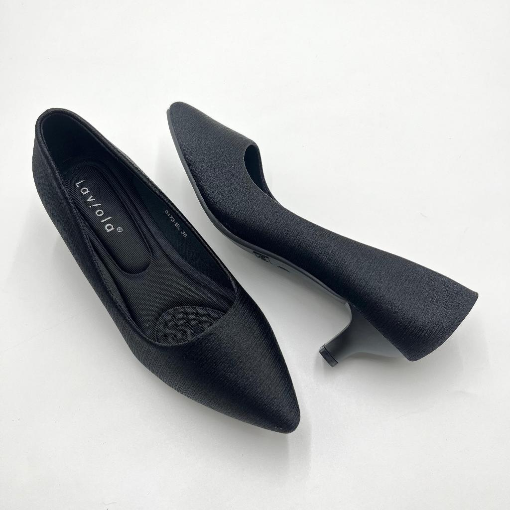 Jual Laviola 2473 FFS - Sepatu Pantofel Wanita Hak Lancip 3cm | Shopee ...