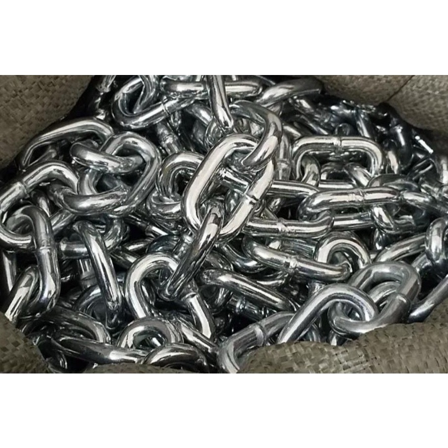 Jual Rantai Besi Galvanis 6mm / Rantai Galvanis 6mm | Shopee Indonesia