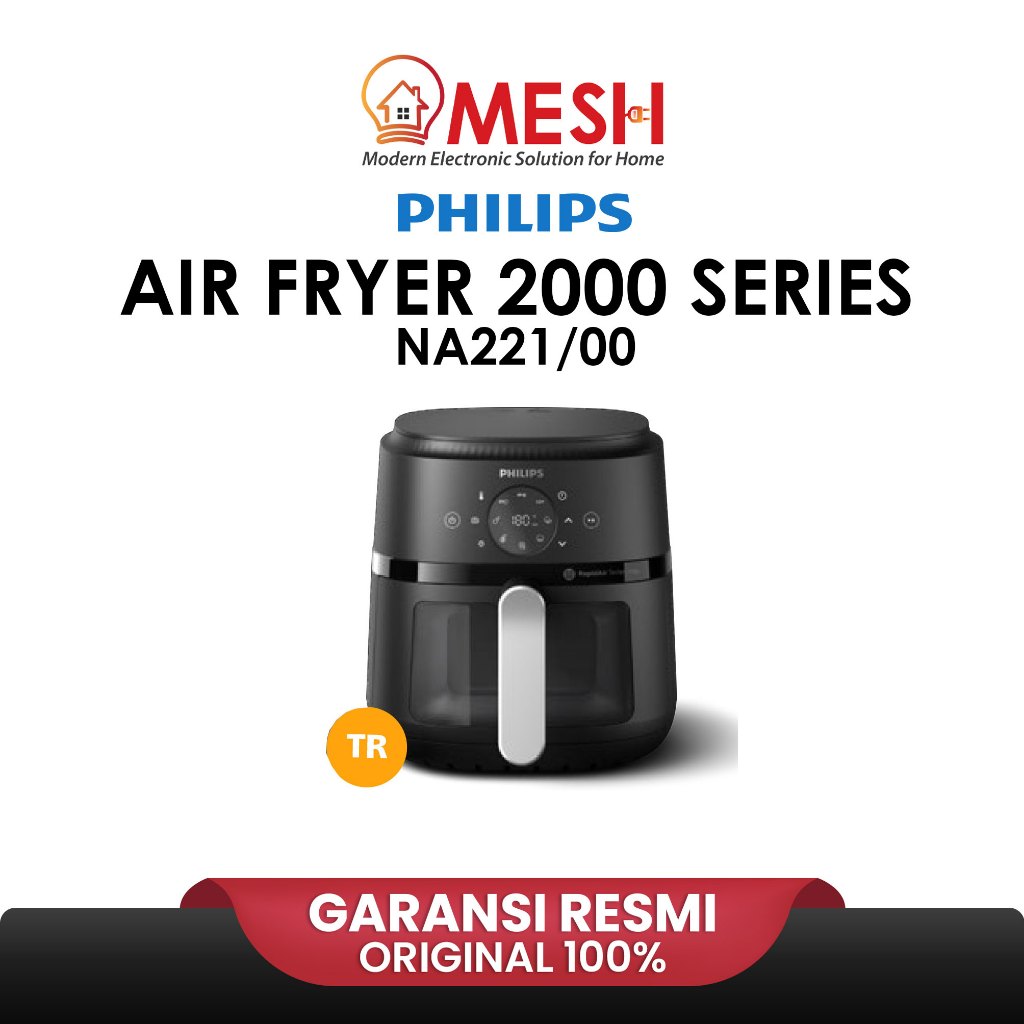 Jual Philips NA221/00 - Air Fryer Digital 800W 4,2L NA 221/00 New ...