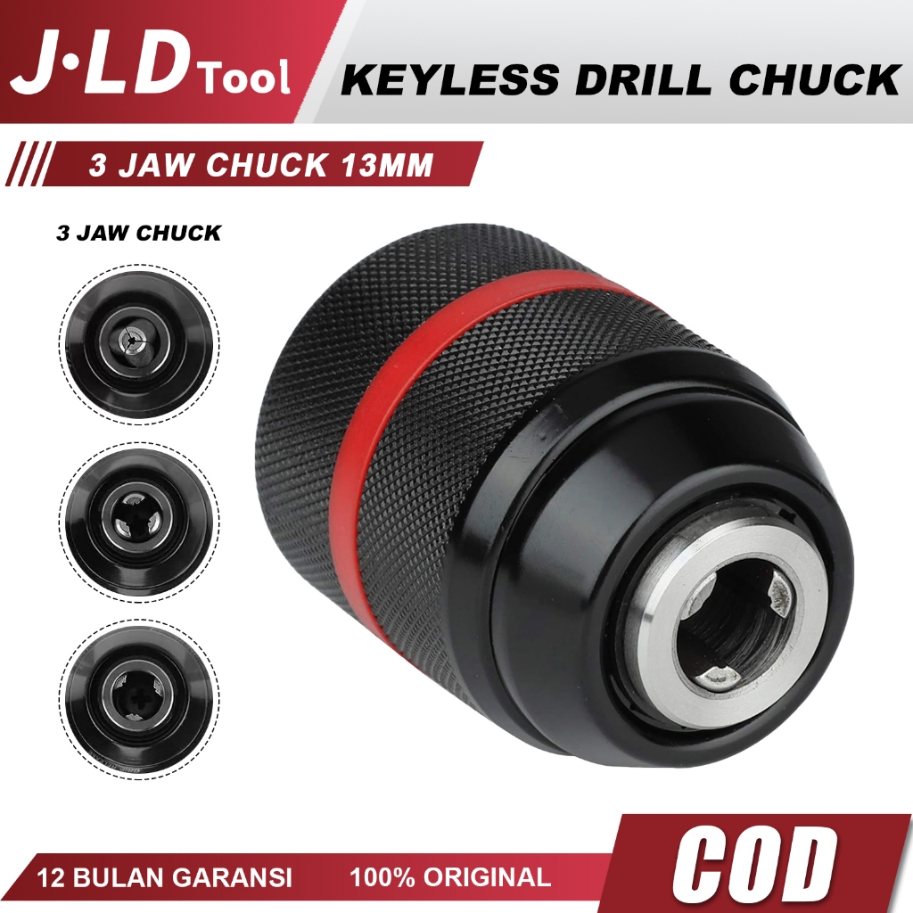 Jual JLD Kepala Bor Drill Chuck 10mm/13mm Chuck Bor Cordless Chuck Bor ...