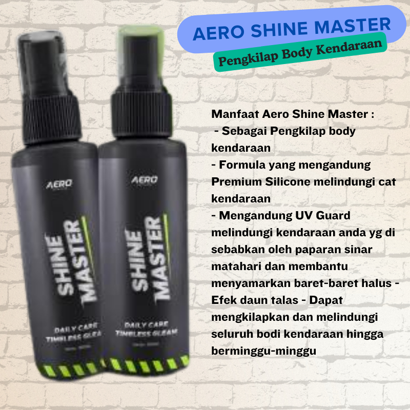 Jual Aero Shine Master - Pengkilap Body Kendaraan | Shopee Indonesia