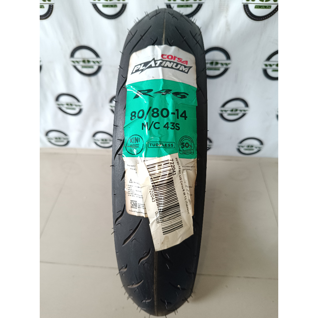 Jual BAN CORSA R46 80/80-14 (ORIGINAL 100%) | Shopee Indonesia