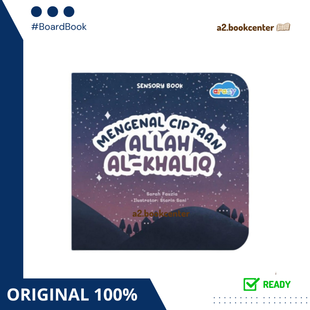 Jual [ABC] READY - Boardbook By Arasy - Sensory Book Mengenal Ciptaan ...