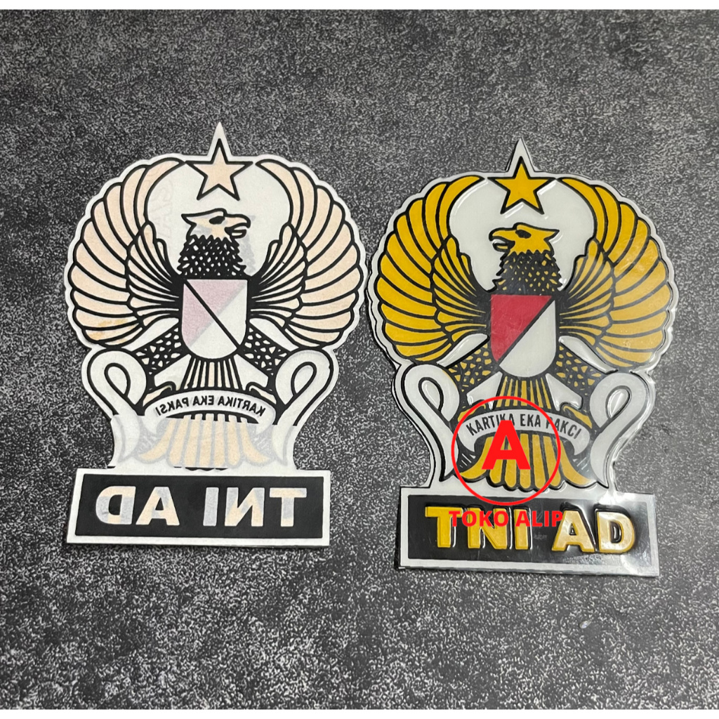 Jual Stiker TNI AD Ekapaksi (Tempel Dalam) | Sticker Ekapaksi TNI AD ...