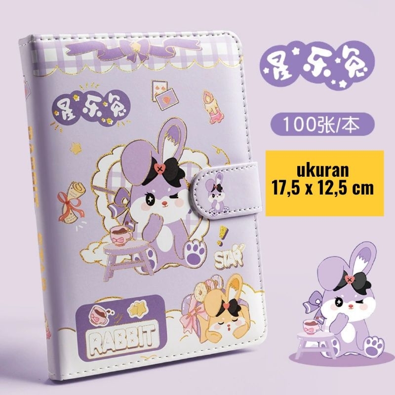 Jual Buku Journal Diary Aesthetic Agenda Magnetic Notebook A5 Kertas ...