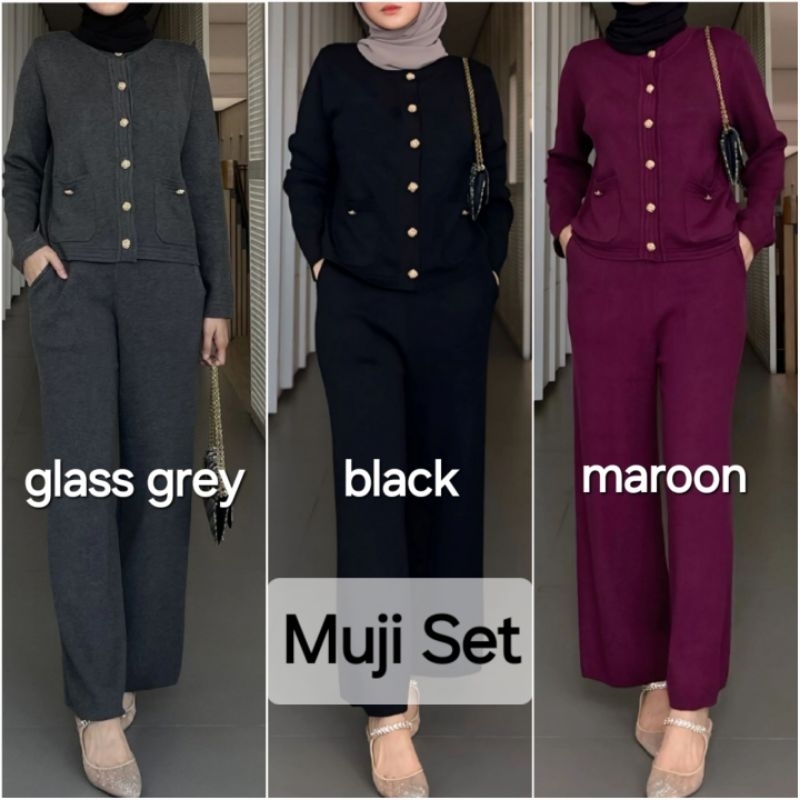 Jual MUJI set by gonegani, ready stock | Shopee Indonesia