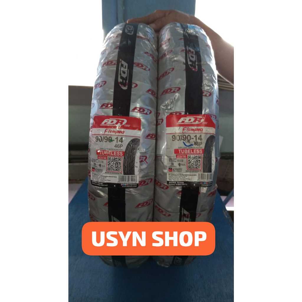 Jual Ban Motor MATIC FDR FLEMINO // 90/90-14 Ring 14 // Ban Tubles BEAT ...