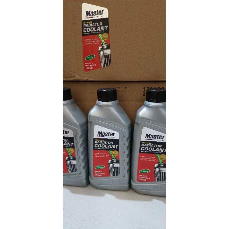 Jual Master Radiator Coolant premixed 1 quarts | Shopee Indonesia
