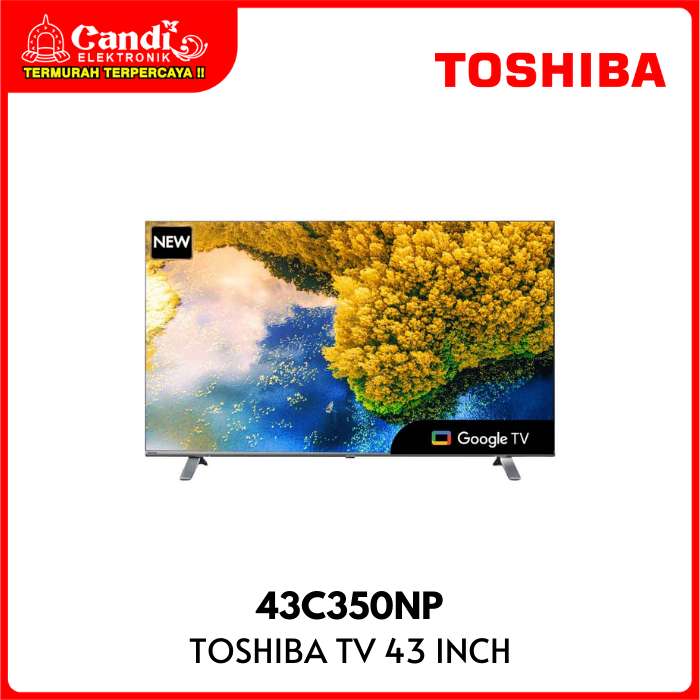 Jual TOSHIBA 4K Ultra HD Google TV 43 Inch 43C350NP | Shopee Indonesia
