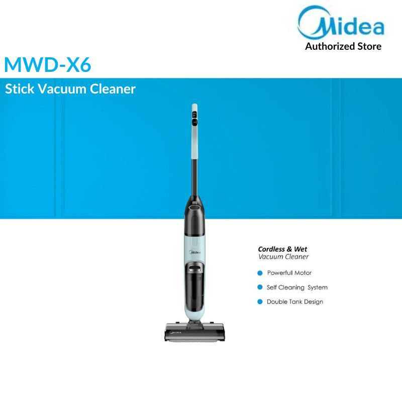 Jual Midea Cordless Stick Vacuum Cleaner - MWD X6 | Shopee Indonesia