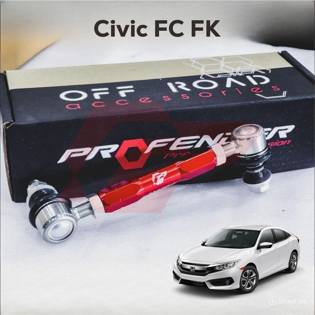 Jual PROFENDER PFD Adjustable Front Link Stabil Depan - Honda Civic FC ...