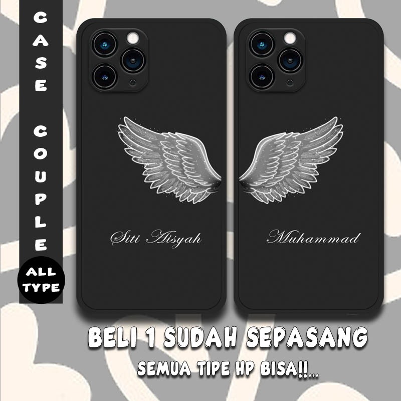 Jual [CC-25] Custom Case Hp COUPLE NAMA BEBAS [ BELI 1 SUDAH DAPAT 2 ...