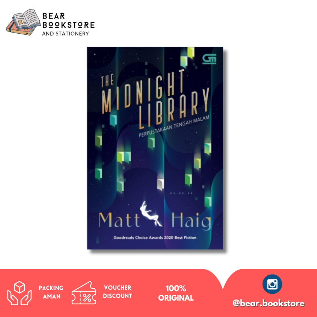 Jual BEAR - Novel THE MIDNIGHT LIBRARY - PERPUSTAKAAN TENGAH MALAM by ...