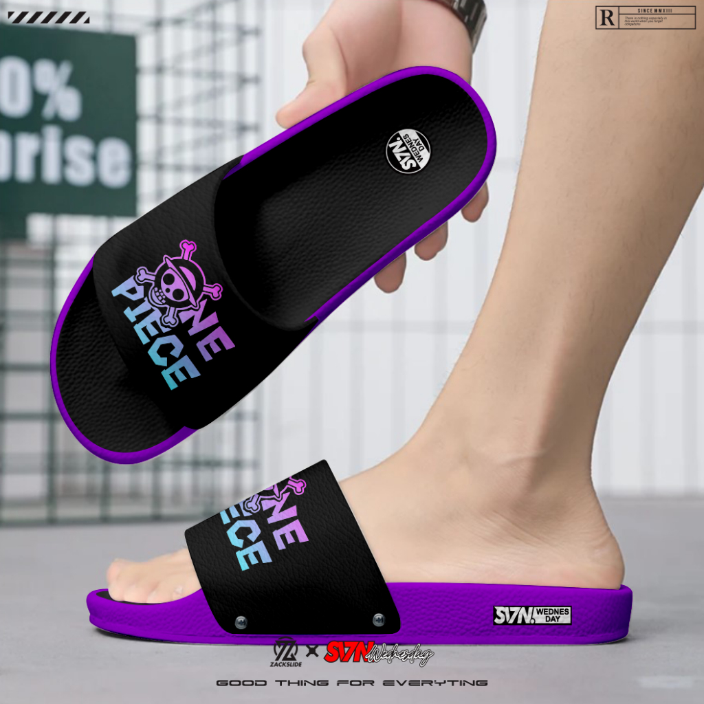 Jual 593 Sandal Selop Pria Wanita Sandal Slide Kekinian Sandal Dewasa ...