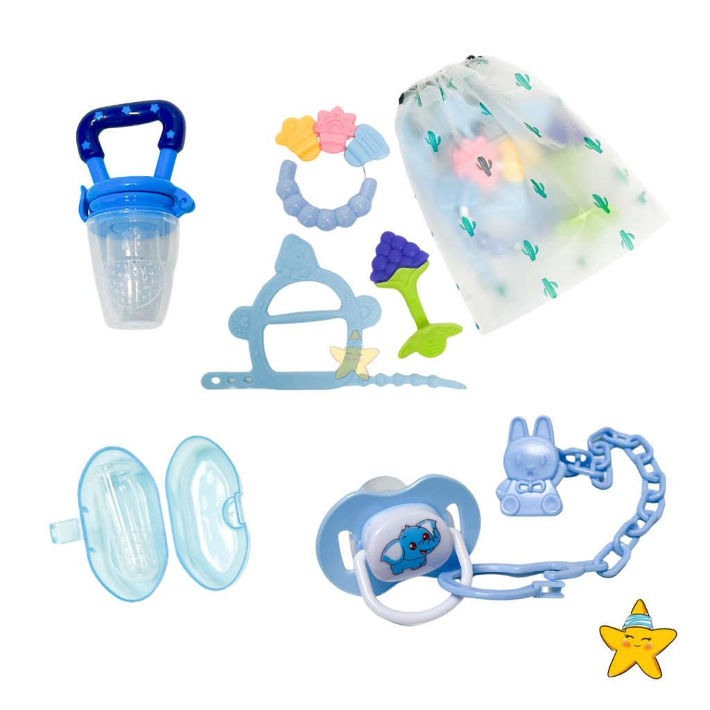 Jual HBK 7in1 Paket Mainan Gigitan Bayi Baru Lahir Newborn Baby ...
