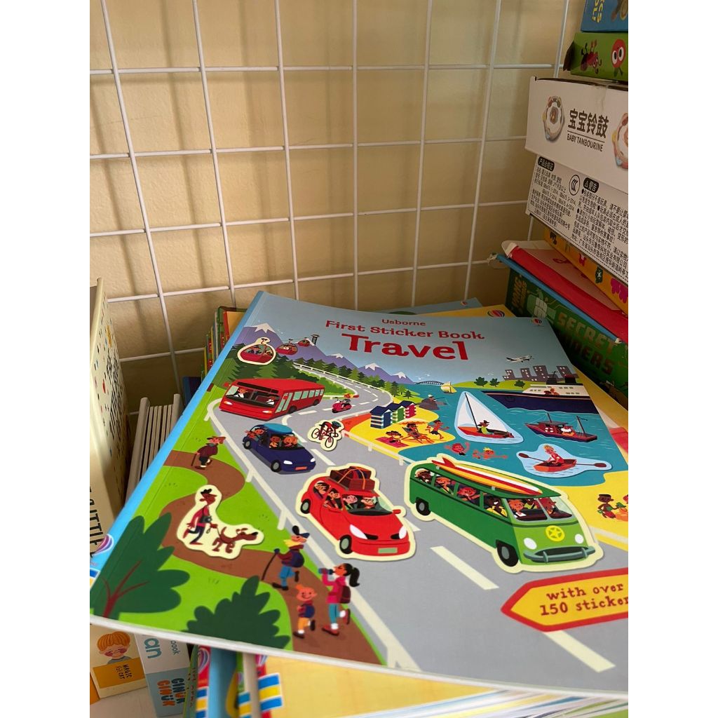Jual Travel - Sticker Book Besar Bahasa Inggris - Activity - Buku ...