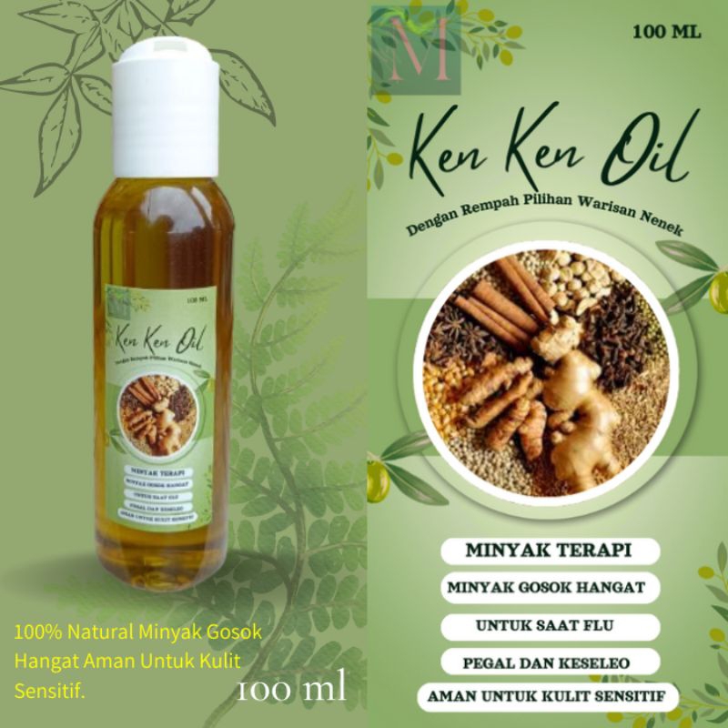 Jual Ken Ken oil minyak urut atau pijat anak seperti sagha oil yang ...