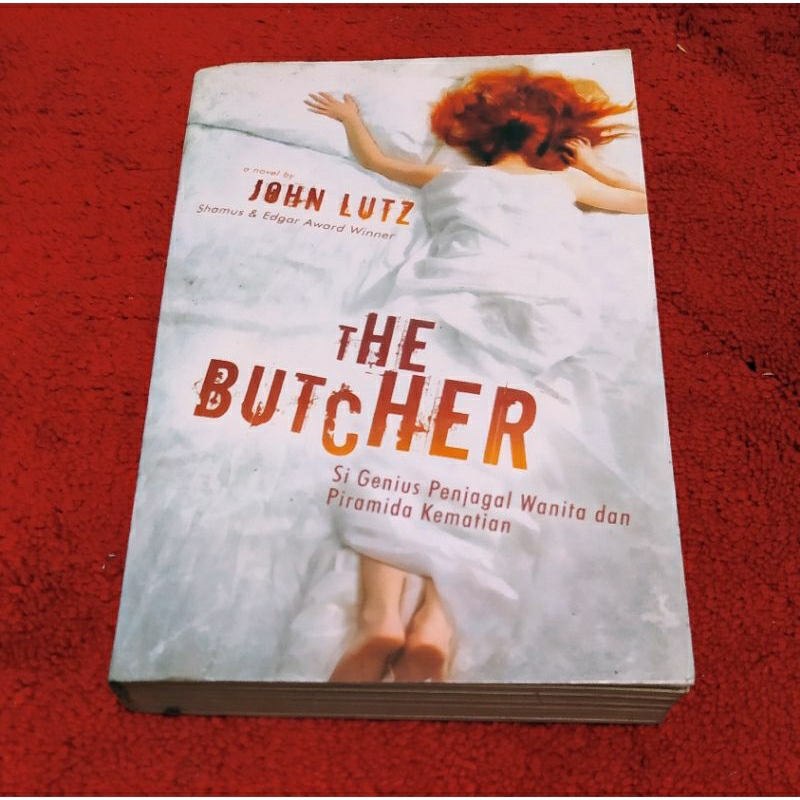 Jual Novel second "The Butcher" by John Lutz ORI preloved cetakan ...