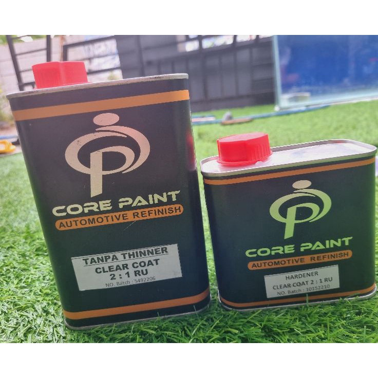 Jual XG34448 CLEAR PERNISH CORE PAINT RU 21 1LITER TANPA THINNER ...