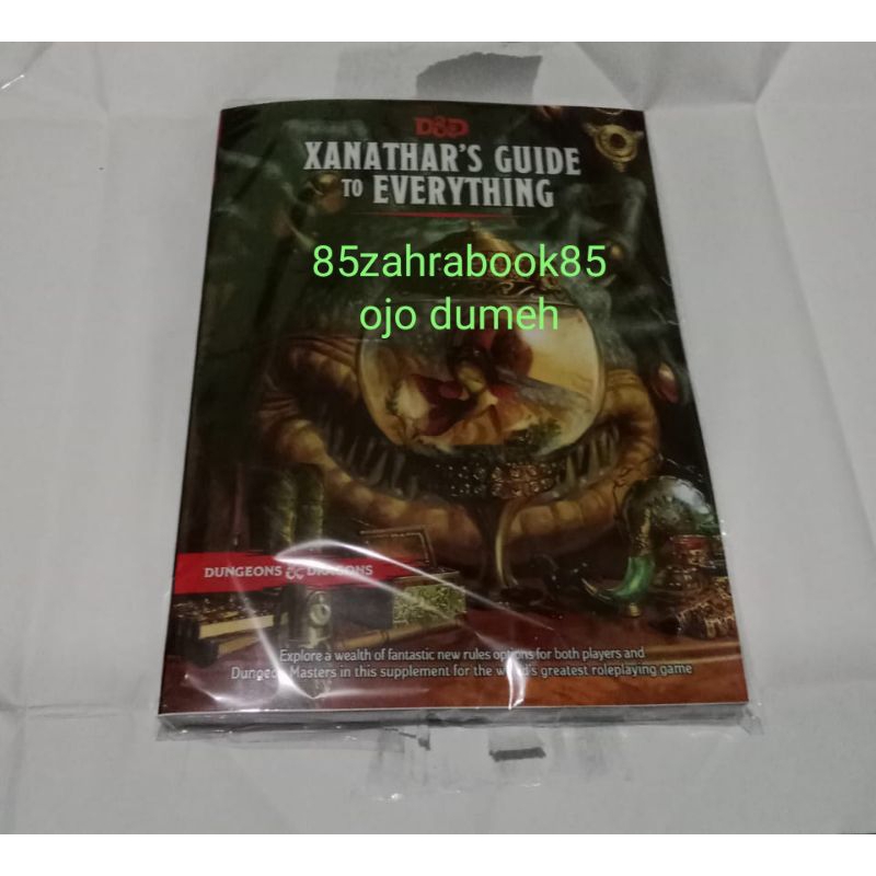 Jual Buku Xanathar's Guide to Everything (Dungeons & Dragons) | Shopee ...
