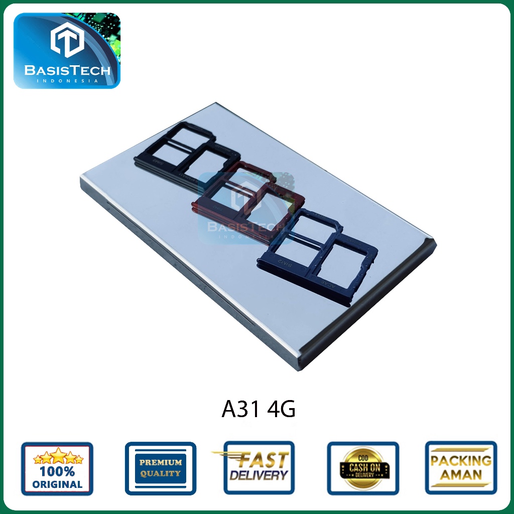 Jual SIMLOCK TEMPAT KARTU SIM TRAY SAMSUNG A31 4G A315 ORIGINAL QUALITY ...