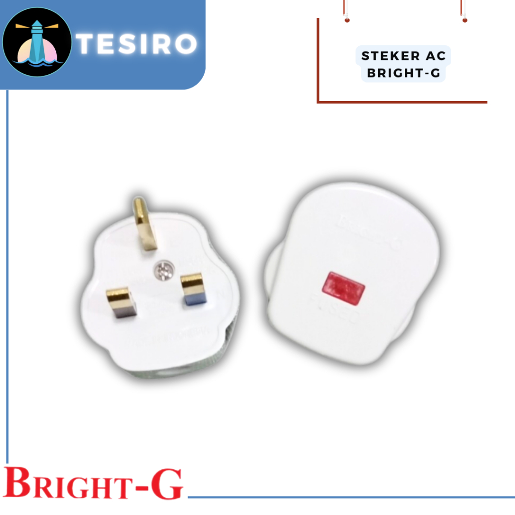 Jual STEKER AC / COLOKAN AC BRIGHT G | Shopee Indonesia