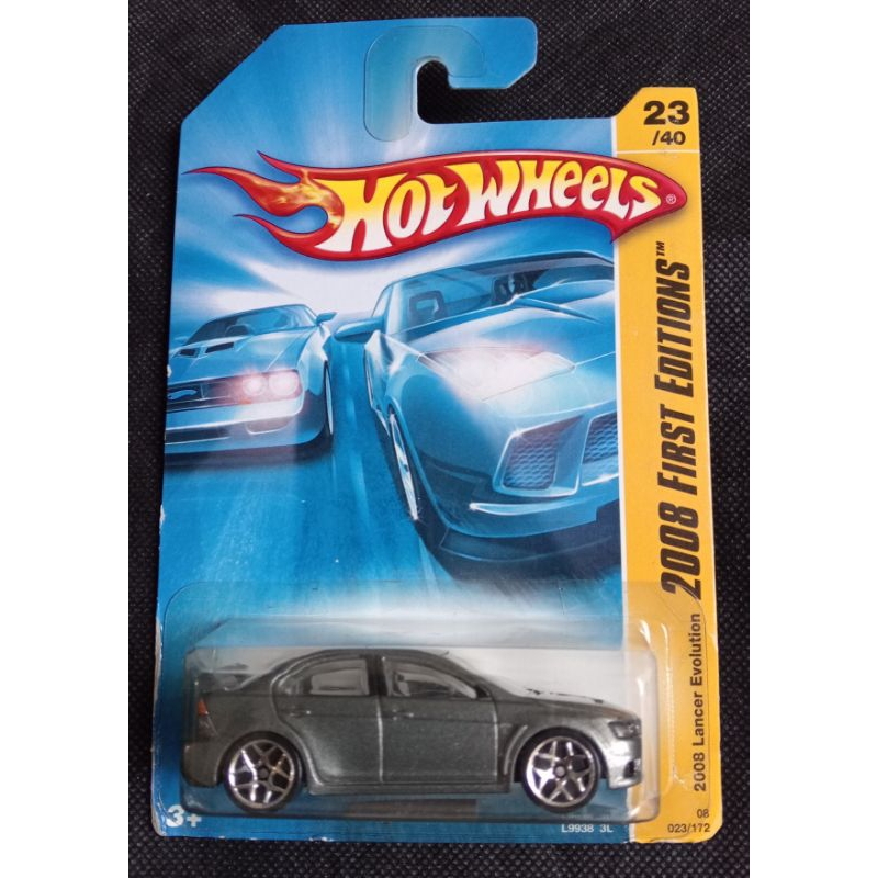 Jual HOT WHEELS MITSUBISHI 2008 LANCER EVOLUTION FIRST EDITIONS ...