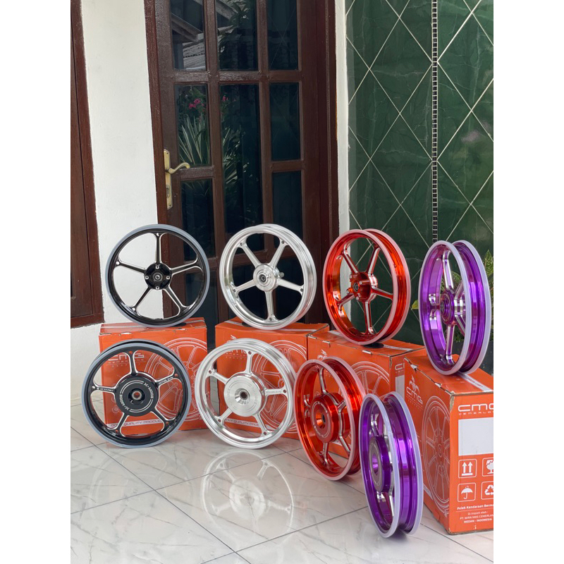 Jual velg cmg x mode 505 full cnc vario 110 125 150 beat scoopy genio ...