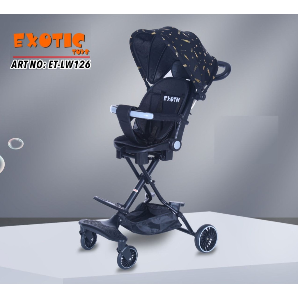 Jual EXOTIC ET-LW-126 Magic Stroller Anak Roda Empat | Shopee Indonesia