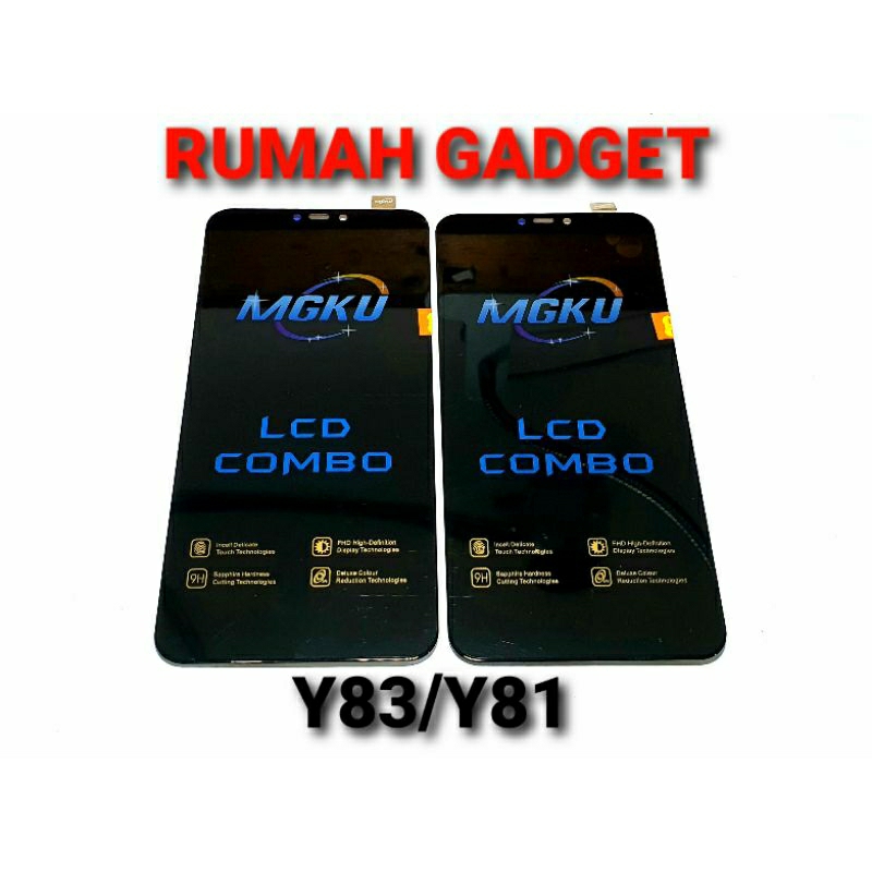 Jual LCD VIVO Y81/Y83 FULLSET TOUCHSCREEN INCELL/SUPER/MGKU/VIVAN ...