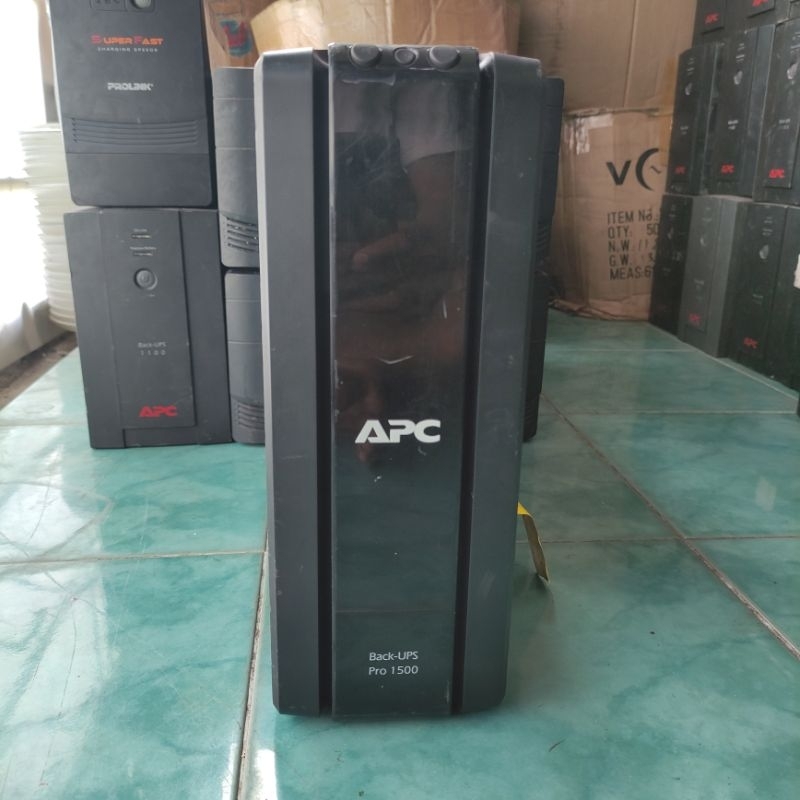 Jual UPS APC 1500VA MODEL BaCK-UPS PRO 1500 865W 10A MAX APC UPS 1500VA ...