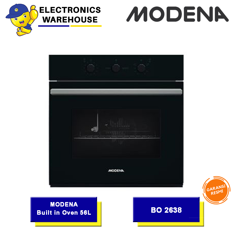 Jual MODENA BUILT-IN ELECTRIC OVEN BO 2638 | MODENA BUILT-IN OVEN BO ...