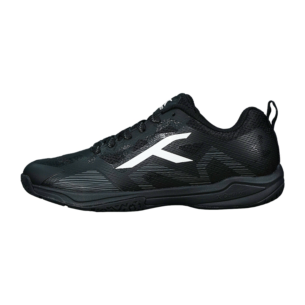 Jual Hundred Badminton Shoes Beast Pro HBFS-3M098-1 Black/White ...