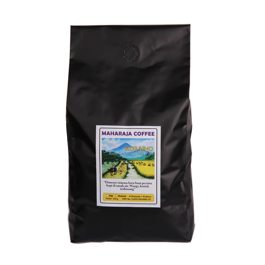 Jual Maharaja Coffee KORAINO Kopi Rakyat Indonesia Blend 120g / 200g ...