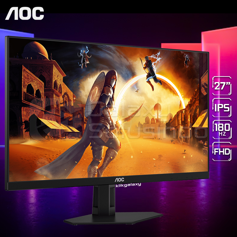 Jual AOC 27G4E 27 Inch IPS 0.5ms FHD 180Hz Gaming Monitor | Shopee ...