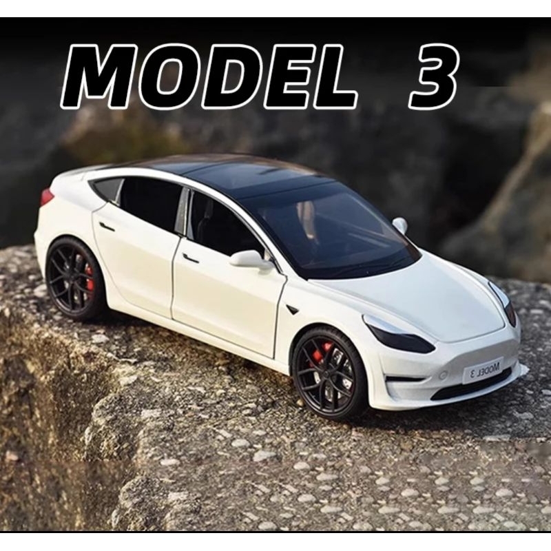 Jual Diecast Mobil TESLA MODEL Skala 1:24 PREMIUM - Alloy Model ...