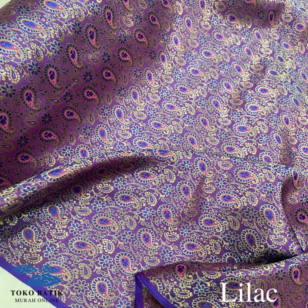 Jual Kain Songket Nusantara Golden Kilap Premium Motif Kerajaan ...