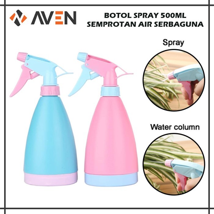Jual AVEN Botol Spray 500ml Bottle Trigger Tanaman Kaca Semprotan ...