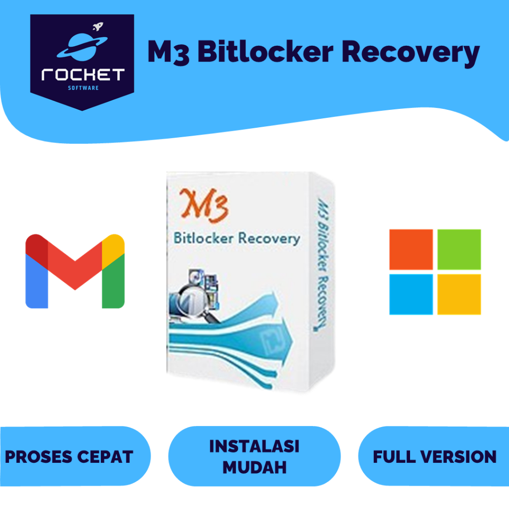 Jual M3 Bitlocker Recovery Full Version Aplikasi Recovery Data dari ...