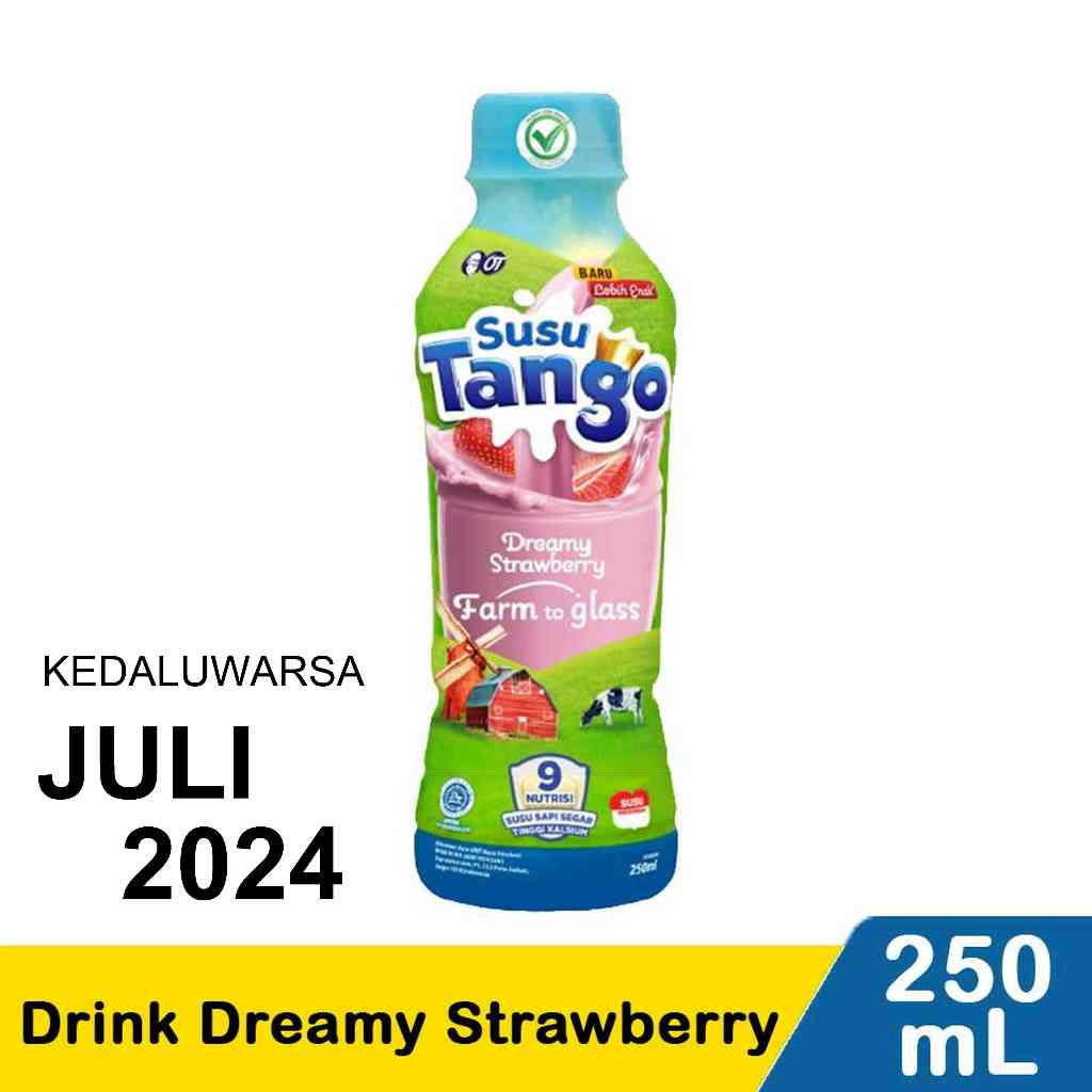 Jual SUSU TANGO DREAMY STRAWBERRY 250ml | Shopee Indonesia