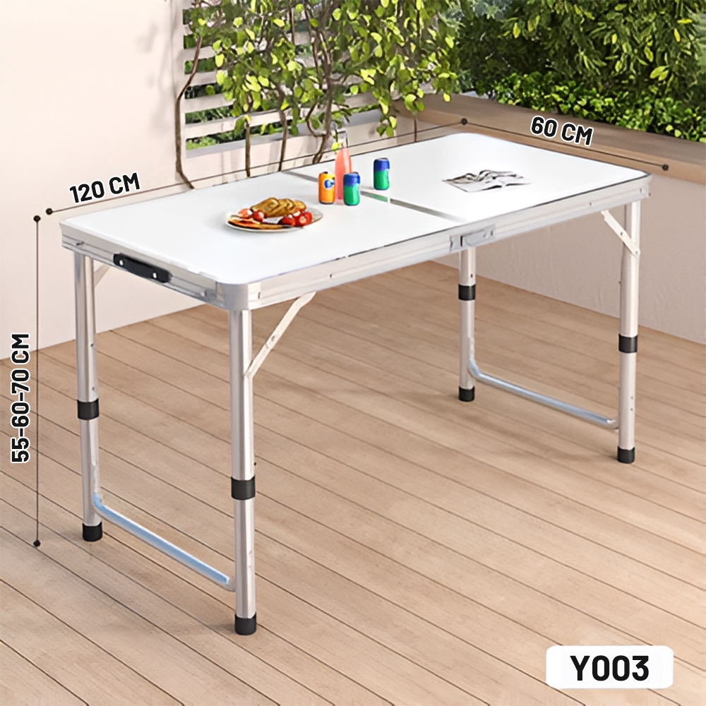 Jual Furnitureworldhome Meja Lipat portable Meja Bulat meja makan ...
