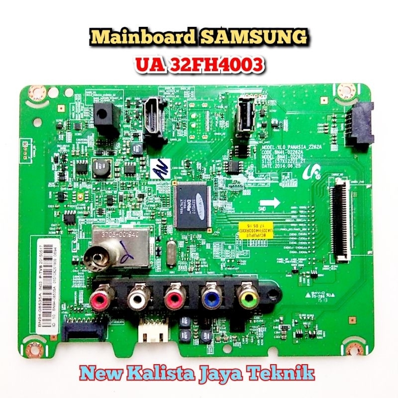 Jual MAINBOARD TV SAMSUNG 32FH4003 ORIGINAL BN41-02262 MB SAMSUNG ...