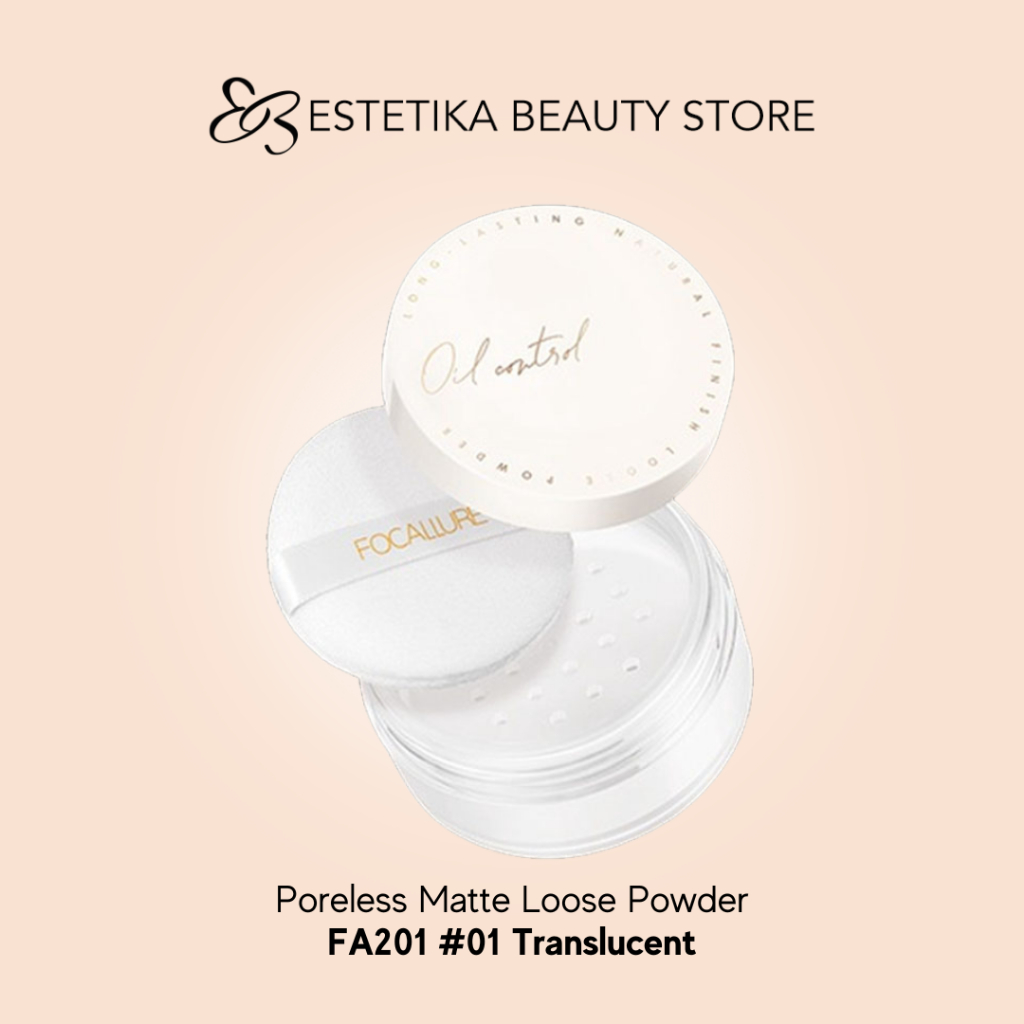 Jual Focallure Poreless Matte Loose Powder FA201 #01 Translucent ...