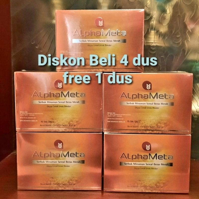 Jual Alphameta Beli 4 Dus Free 1 dus, Alpha OSP, Original, Tingkatkan ...