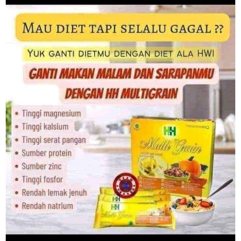 Jual HH multigrain /untuk diet dan kesehatan jantung | Shopee Indonesia