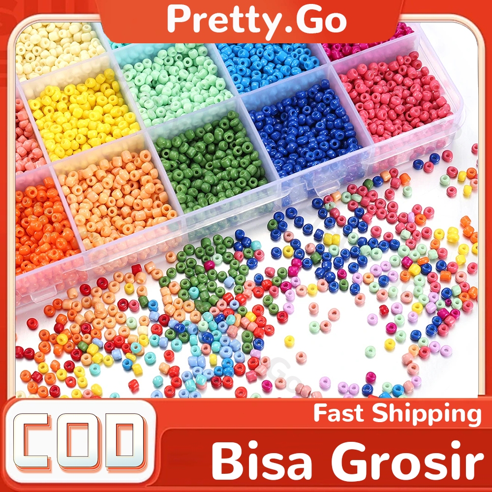 Jual 1 Set Manik Manik DIY Lengkap Aesthetic Gelang Cincin Kalung / DIY ...